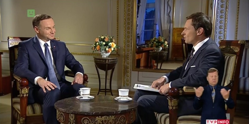 Prezydent Duda o doniesieniach „Newsweeka”: „To potwarz i kolejne ...