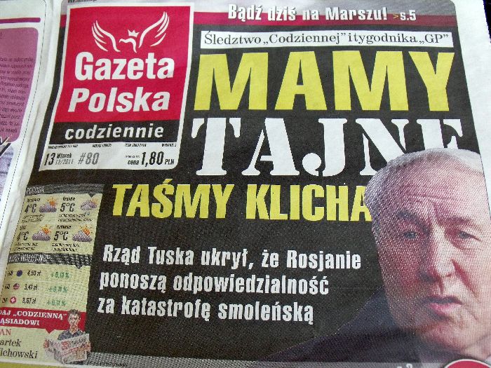 TAŚMY KLICHA. "Gazeta Polska Codziennie" ujawnia, że Edmund Klich ...
