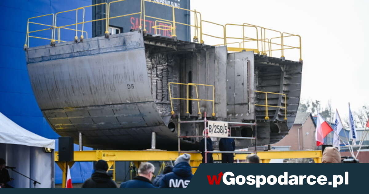 Położono stępkę pod ORP Rybitwa - wGospodarce.pl