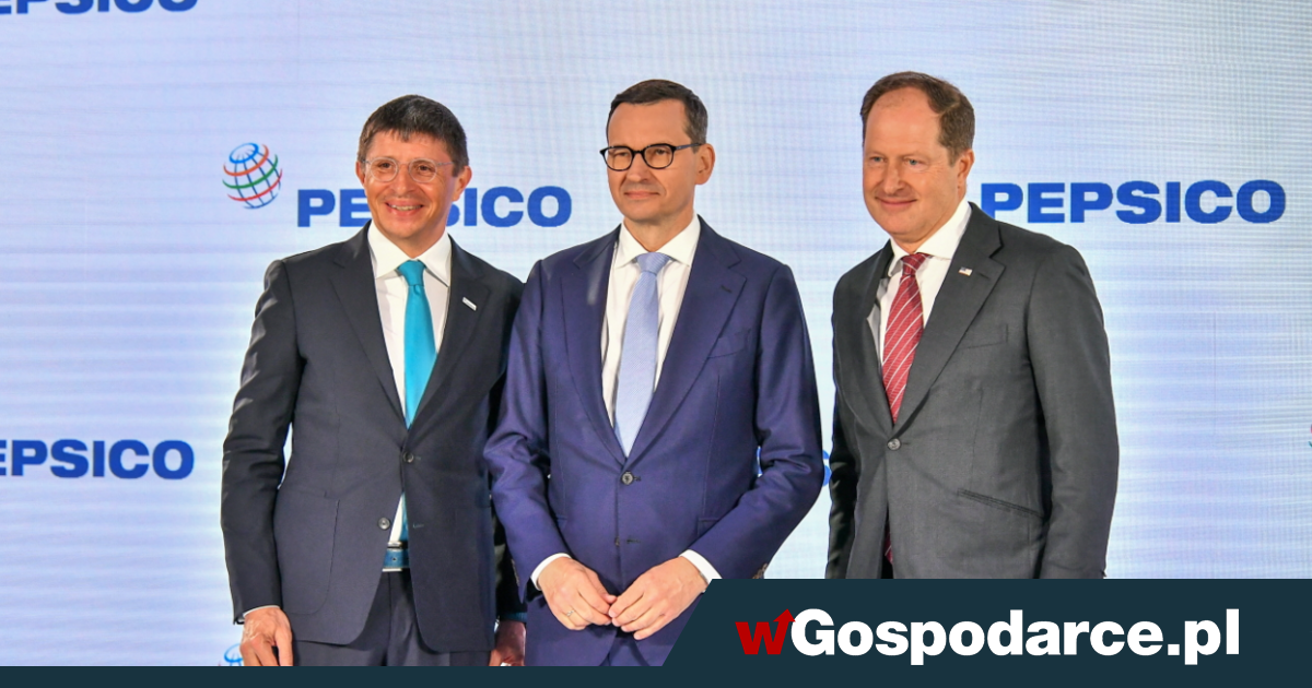 Premier: 600 miejsc pracy w nowej fabryce PepsiCo w Świętem ...