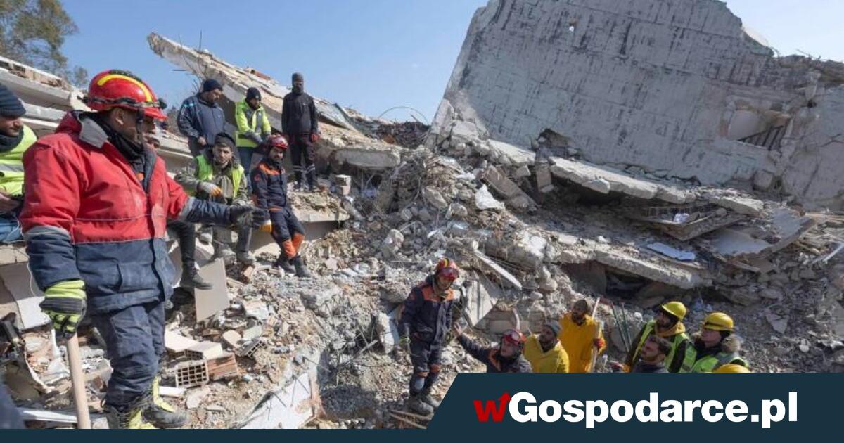 Przerażający bilans po trzęsieniu ziemi w Turcji i Syrii - wGospodarce.pl