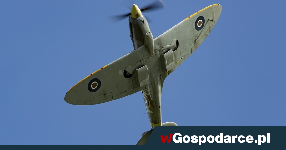 Za 3 mln funtów odbuduje „polskiego” Spitfire'a - wGospodarce.pl
