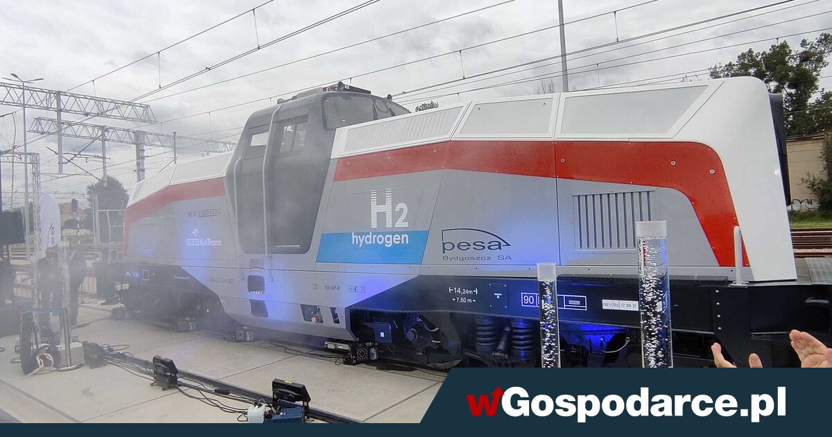 Pierwsza polska lokomotywa wodorowa dopuszczona do eskploatacji - wGospodarce.pl