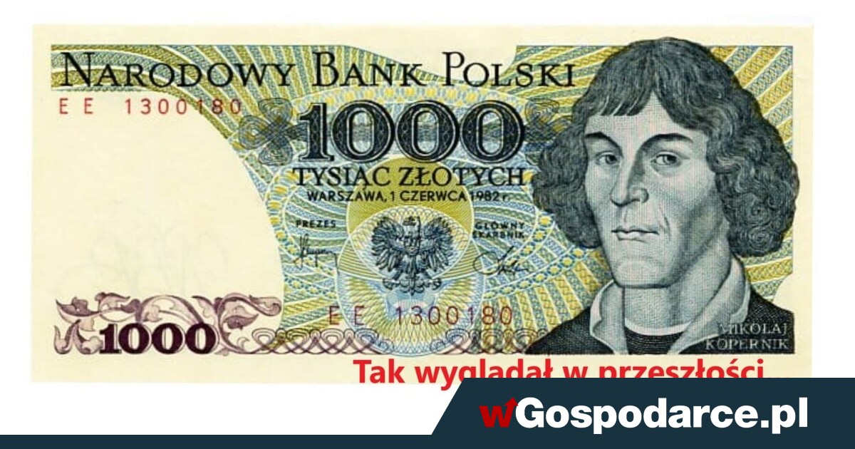 Nowy banknot 1000 zł. Kiedy może pojawić się w obiegu? - wGospodarce.pl