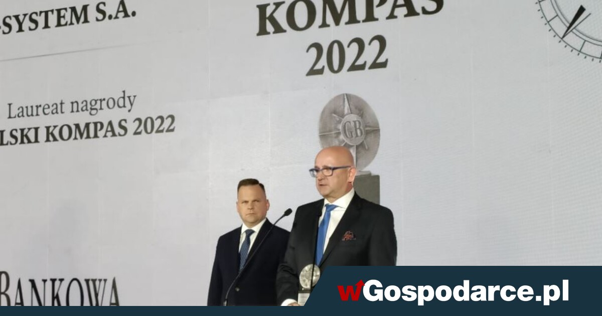 Gaz-System z nagrodą POLSKI KOMPAS 2022 - wGospodarce.pl