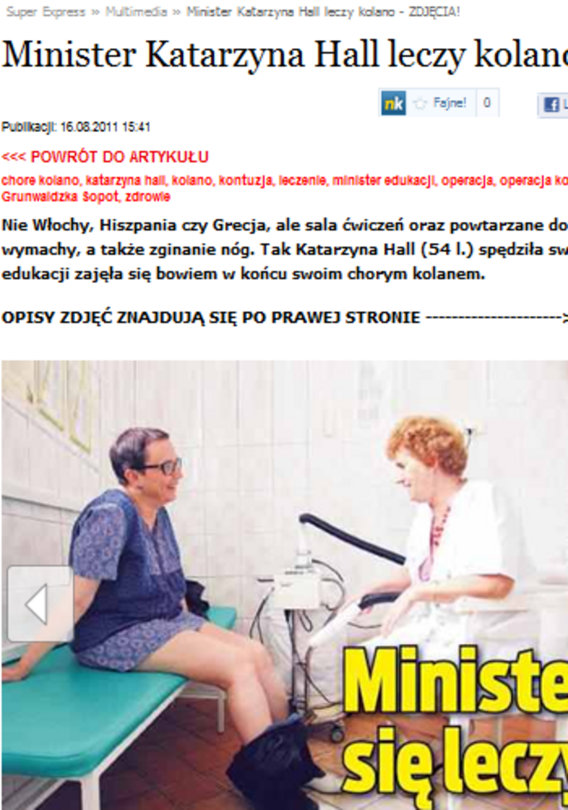 Minister bez gaci na oczach całej Polski. Miało być pięknie, wyszło jak ...