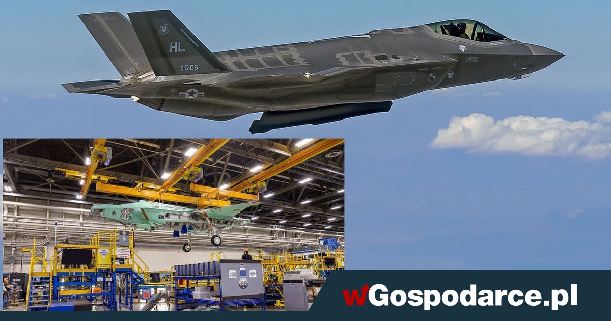Pierwszy polski F-35 już w produkcji! ZOBACZ ZDJĘCIA - wGospodarce.pl
