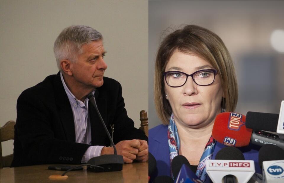 Rzecznik PiS o zachowaniu Belki: Prostactwo i kompleksy