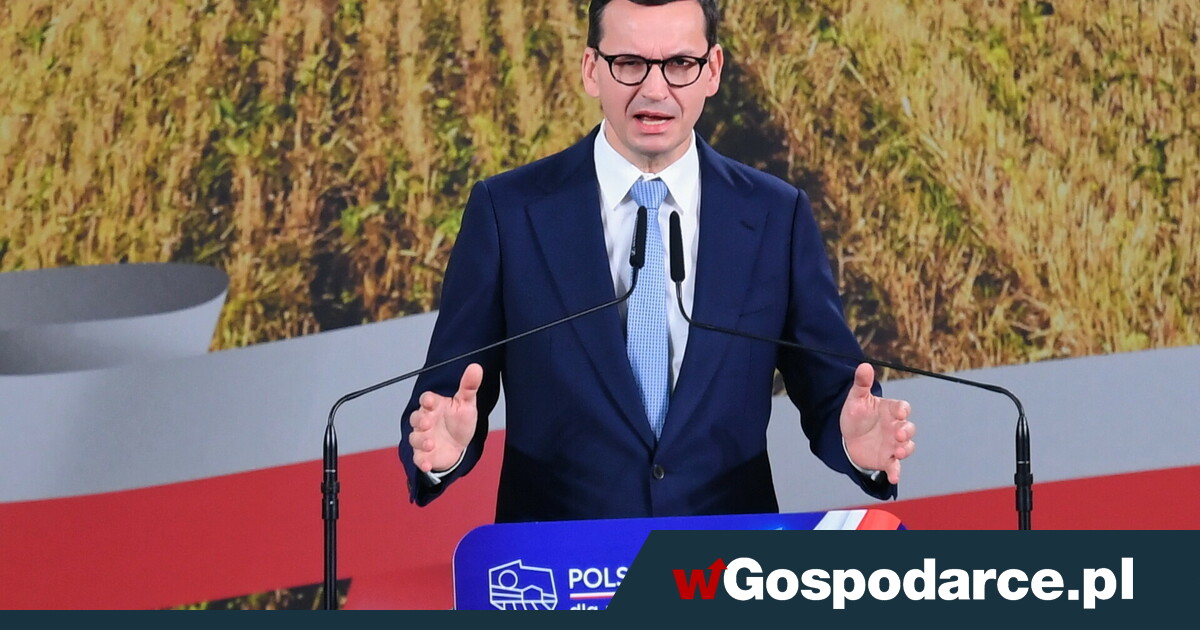 Premier: Polski rolnik nie jest w niczym gorszy od niemieckiego ...