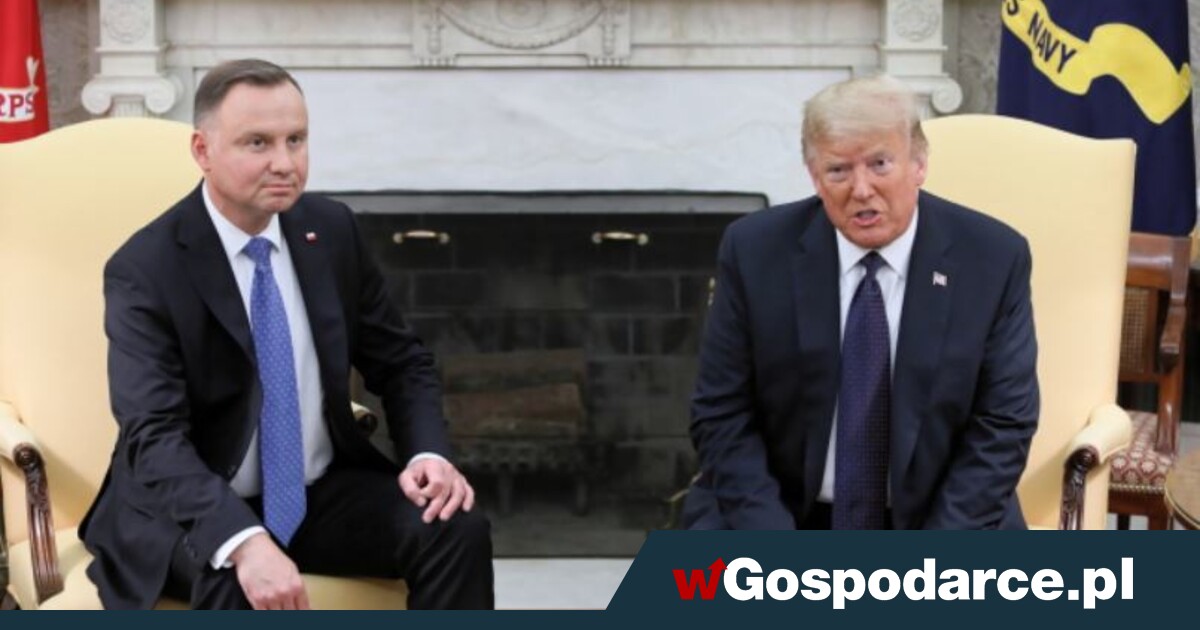 Biały Dom: Spotkanie Andrzeja Dudy z Donaldem Trumpem - wGospodarce.pl