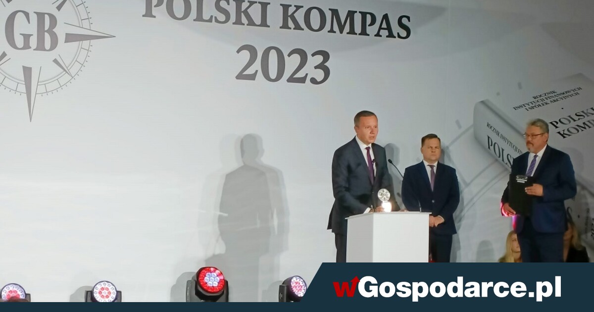 POLSKI KOMPAS 2023. Nagroda dla Tomasza Zdzikota, prezesa KGHM ...