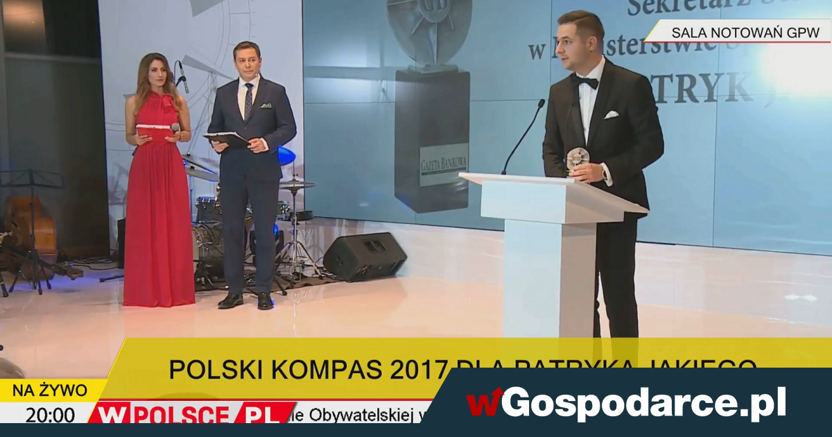 Polski Kompas 2017: Specjalne wyróżnienie dla Patryka Jakiego ...